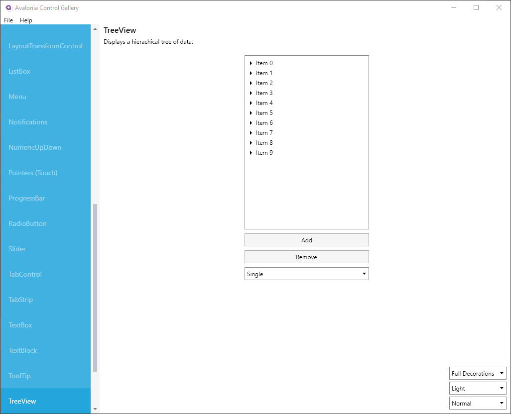 TreeView multiple selection crashes when selecting nodes of different height · Issue #3910 ...