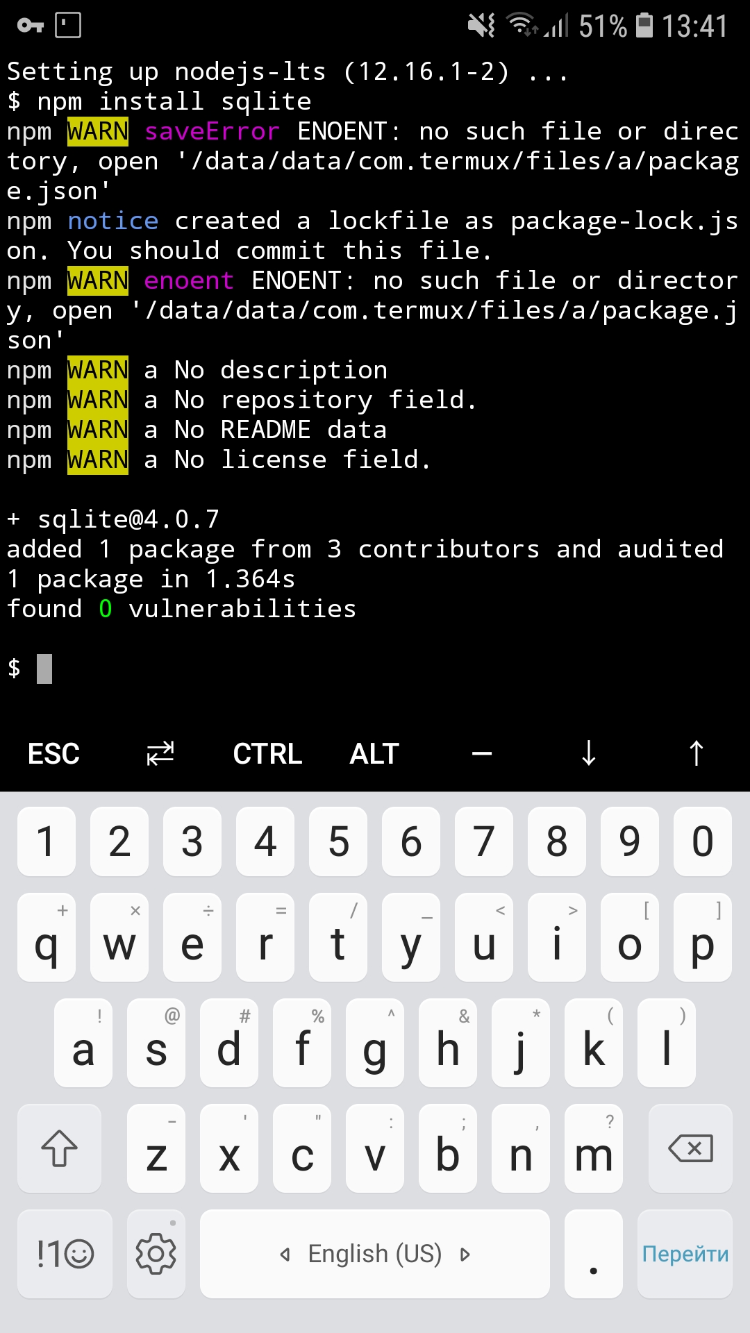 Sqlite3 not install · Issue #1511 · termux/termux-app · GitHub