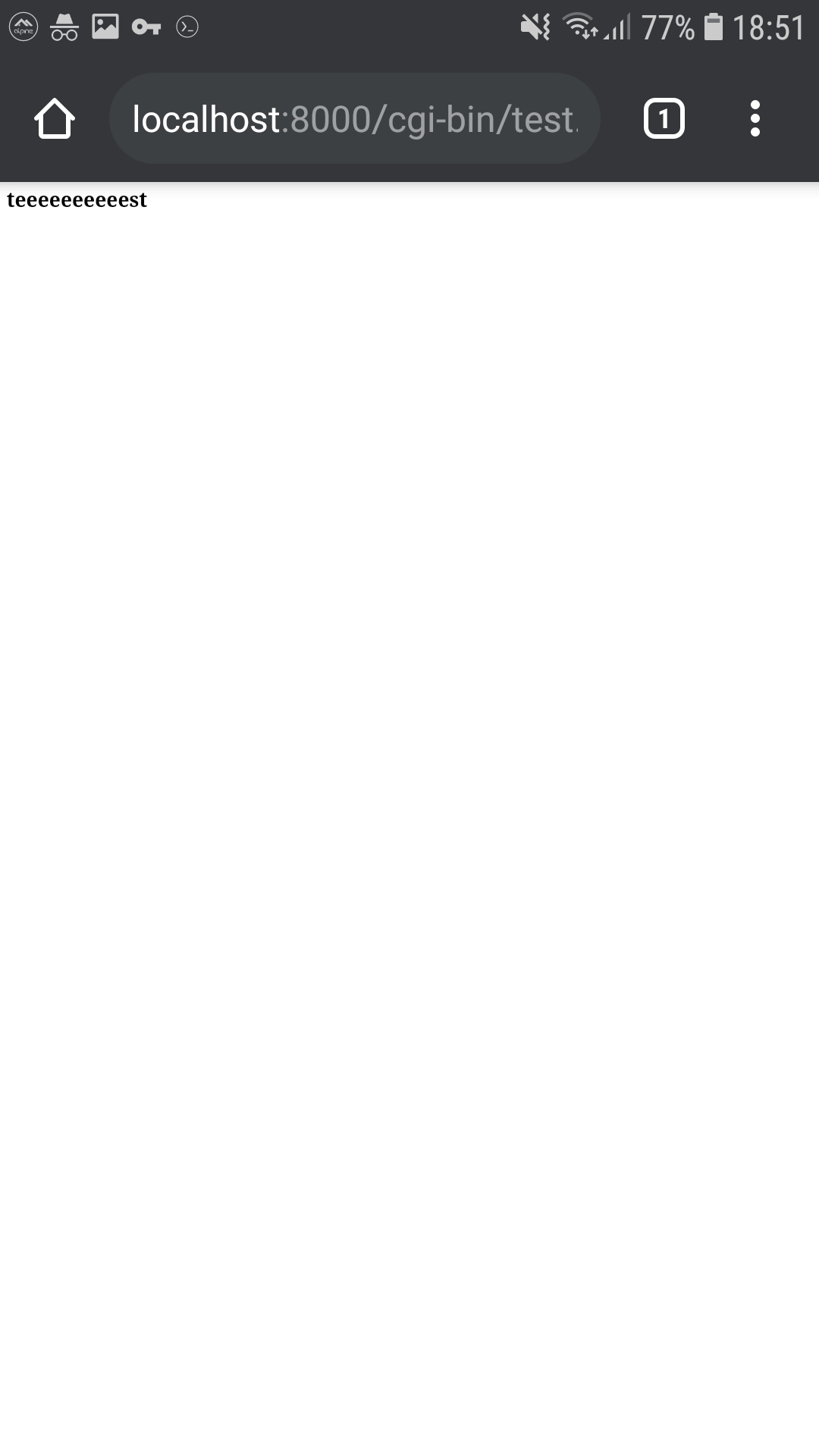 Python script not executing rather showing code of script on python cgi ...