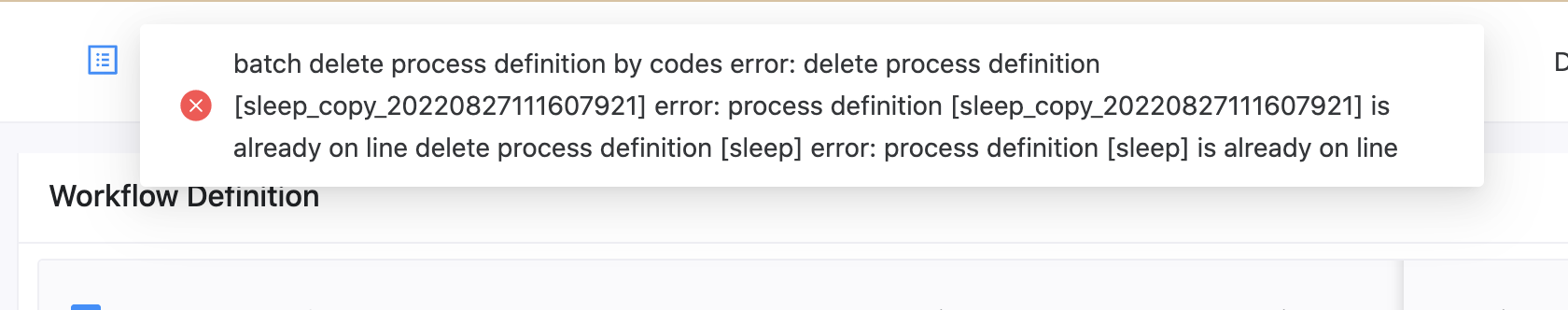 Improvement Ui Improvement Ui When Batch Delete Workflow · Issue 11680 · Apache 8323