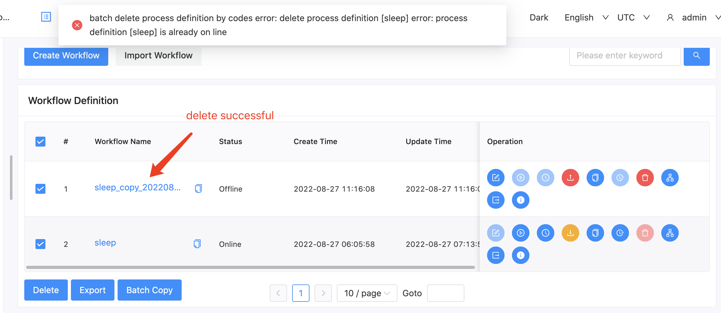 [Improvement][UI] Improvement ui when batch delete workflow · Issue #11680 · apache ...