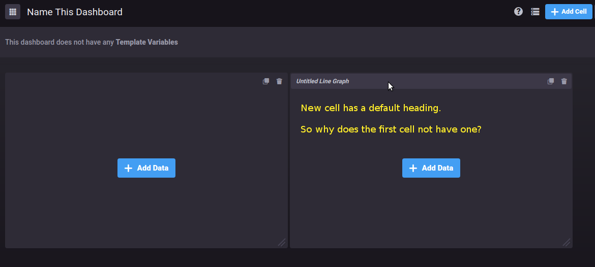 Initial Dashboard cell has no default heading, but other new cells do · Issue #3278 · influxdata ...