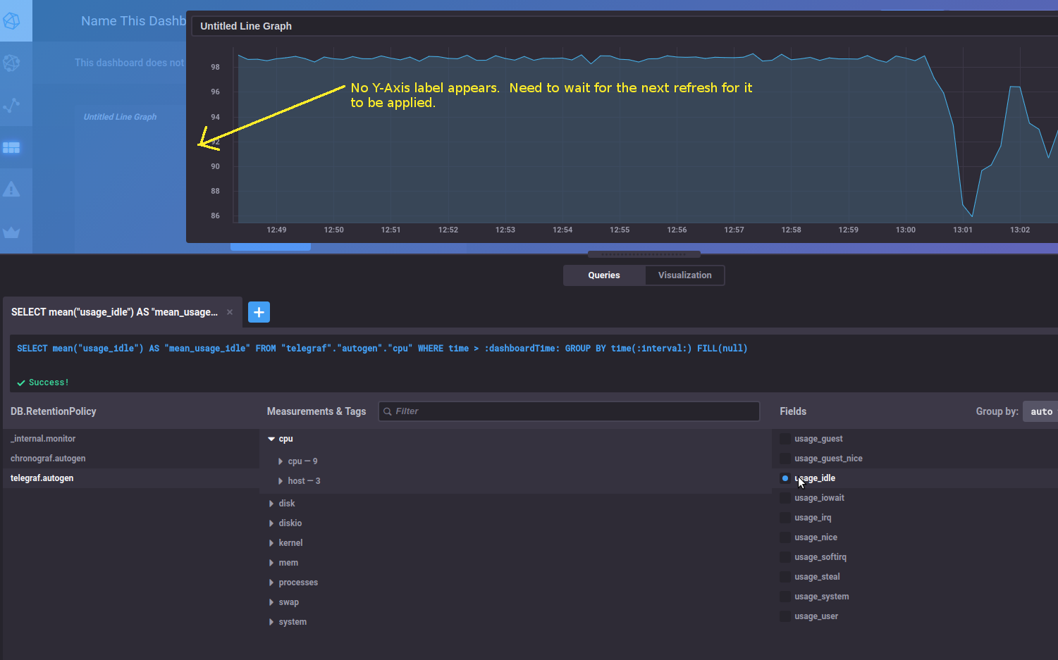 YAxisLabels in Dashboard Graph Builder not showing until graph is redrawn · Issue #3351 ...