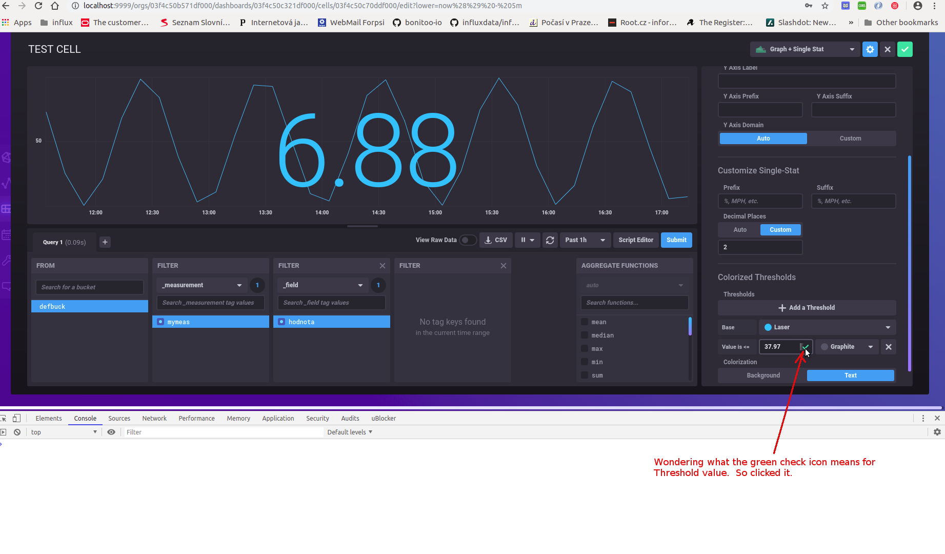 [UI] -- Cell Visualzation - Graph w Stat - Threshold input has incomplete increment and ...