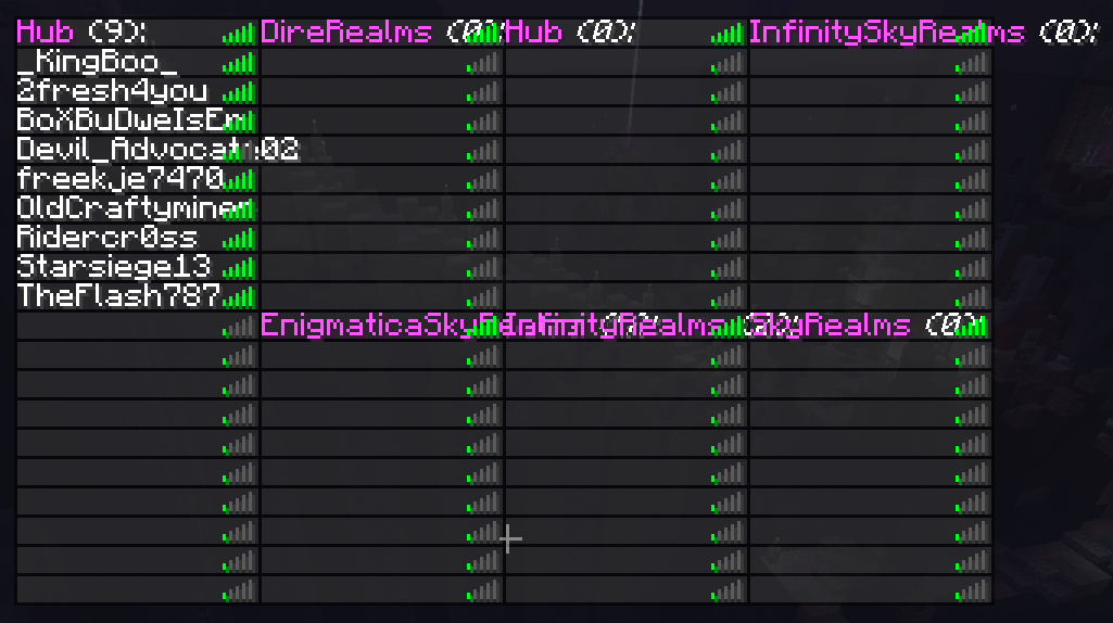 Misformatted TabList on 1.7 clients · Issue #402 · CodeCrafter47/BungeeTabListPlus · GitHub