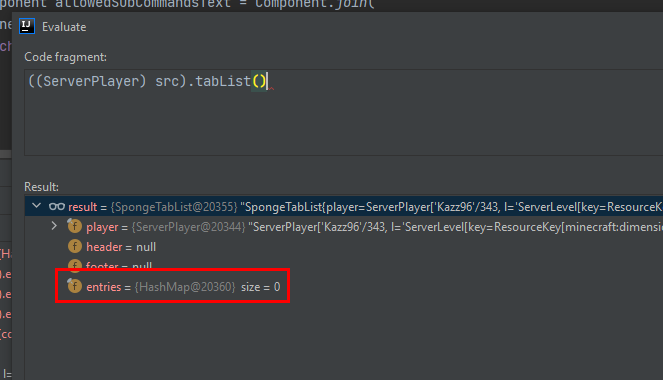 SpongeTabList entries are not updated correctly in API-8 · Issue #3355 · SpongePowered/Sponge ...