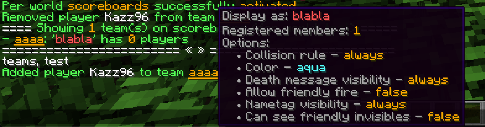 Team colors do not display as it should · Issue #3198 · SpongePowered/Sponge · GitHub