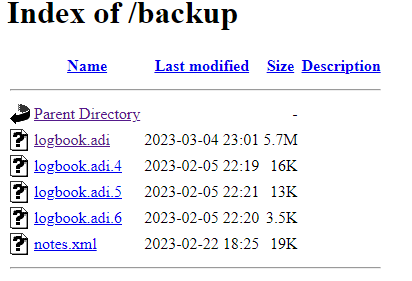Backup function breaks if you configure Cloudlog for index.php to be ...