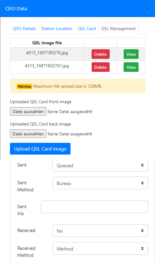 FEATURE REQUEST: Add QSL send/received boxes to "QSL Management" tab. · Issue #2214 · magicbug ...