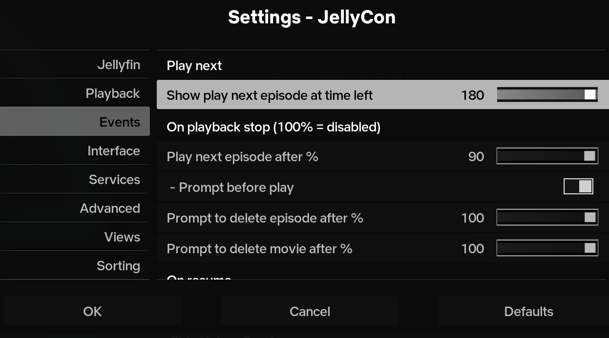 Play next episode dialog not working · Issue #70 · jellyfin/jellycon ...