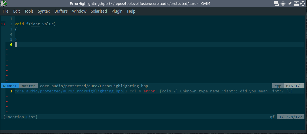 Error Highlighting In Gvimvim Is Not Cleared · Issue 422 · Neoclide