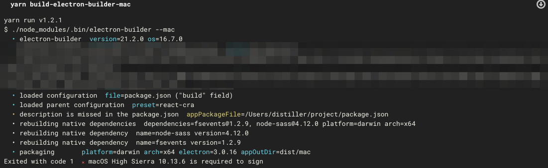 electron-builder --mac not working on circleCI · Issue #4362 · electron-userland/electron ...