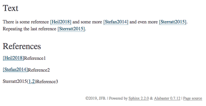 Reference Not Rendered Correctly In Sphinx 220 · Issue 6705 · Sphinx Docsphinx · Github