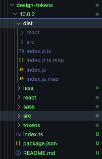 fix(design-tokens): update dist structure by HeartSquared · Pull Request #2971 · cultureamp ...