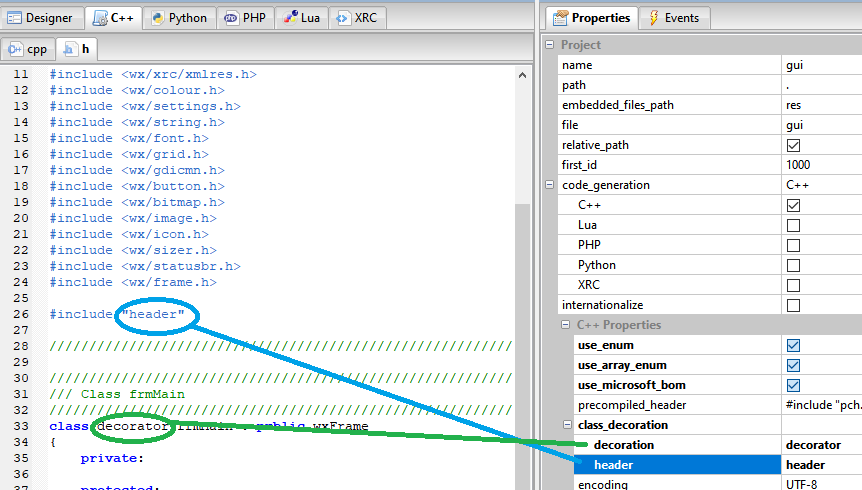 Incorrect Handling Of Property Classdecoration For Project Option C Properties The