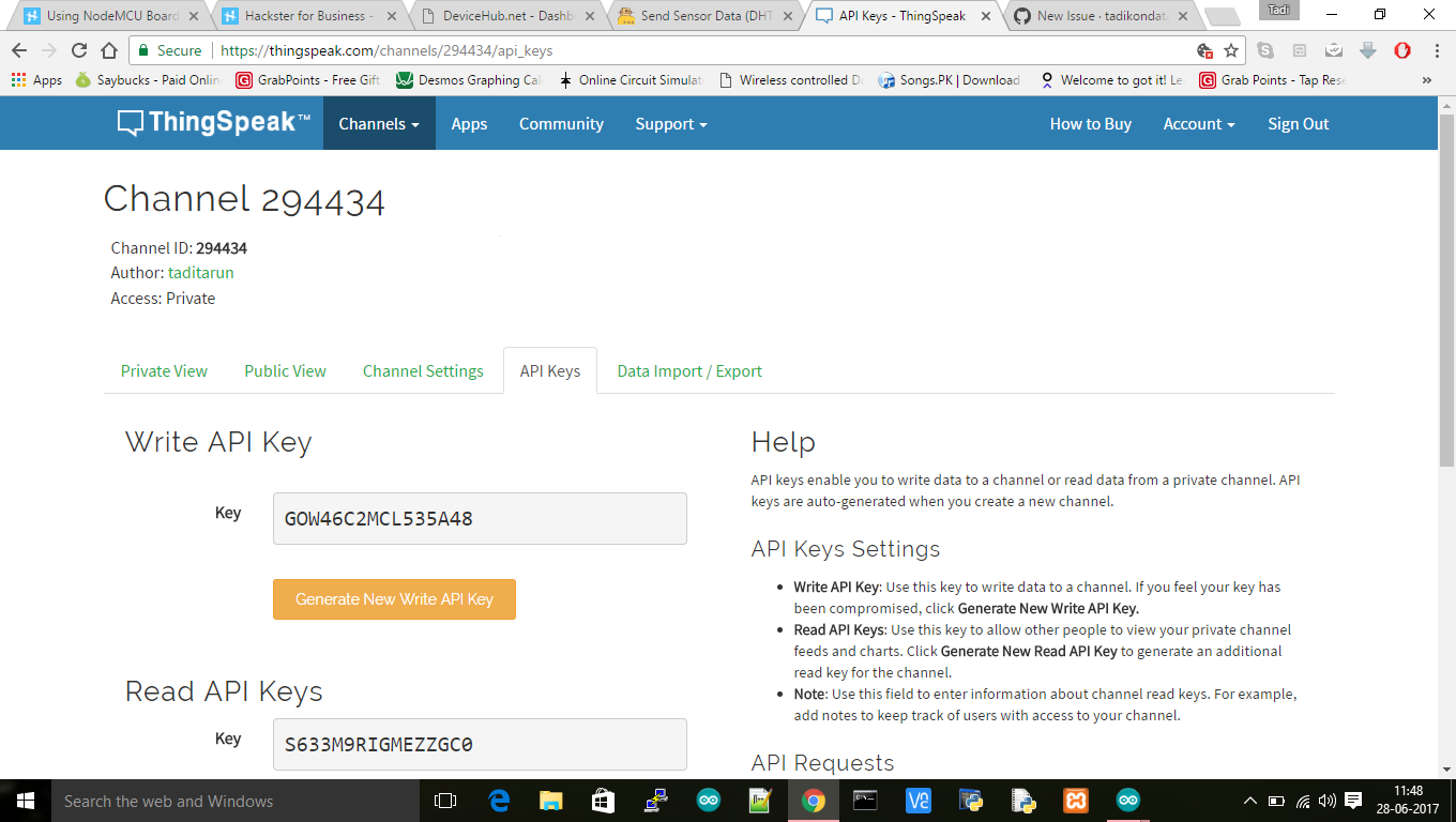 GitHub - taruntadikonda/Nodemcu-ThingSpeak: Logging the data of ...