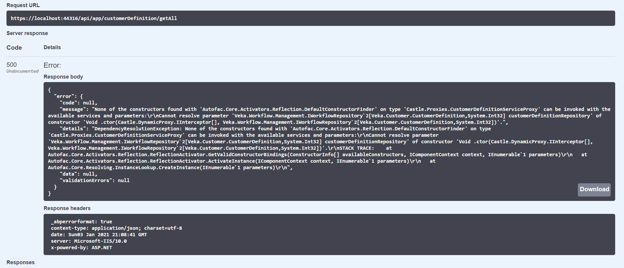Can't create custom repository · Issue #6983 · abpframework/abp · GitHub