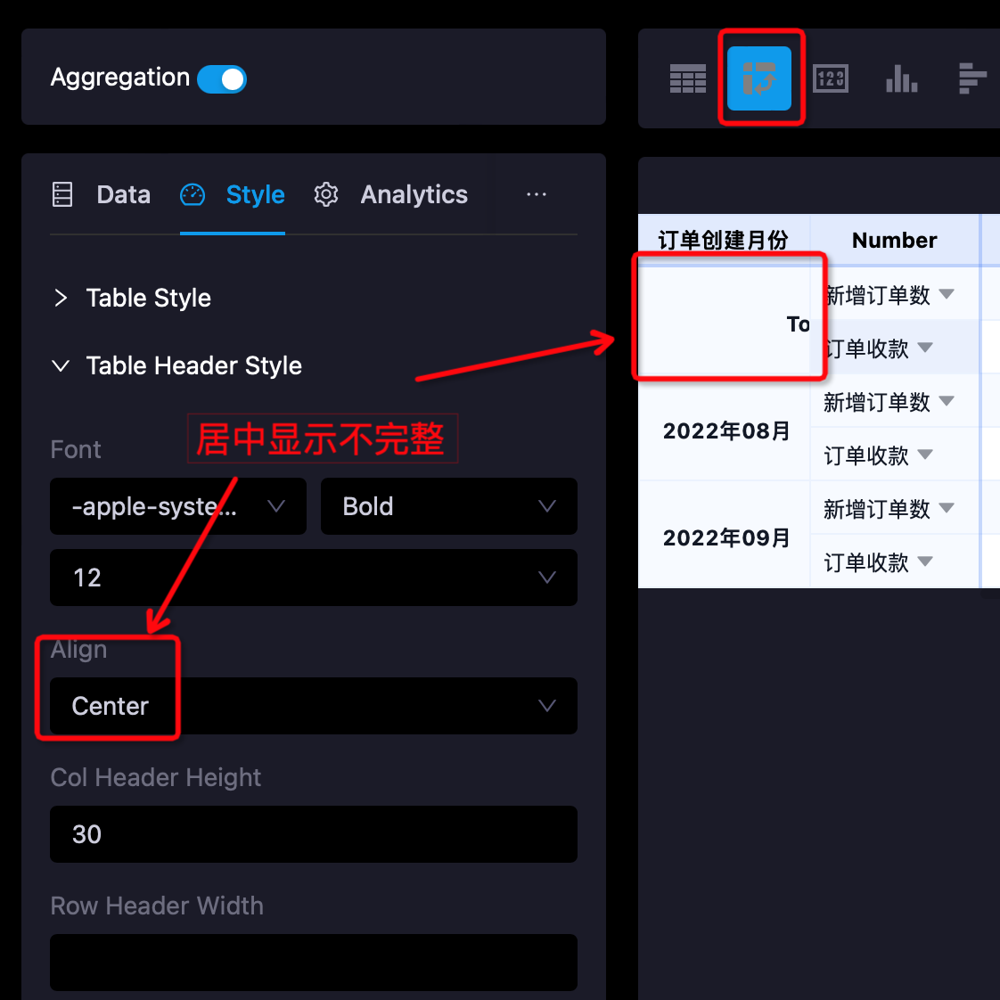交叉表汇总标题显示问题 · Issue #1993 · running-elephant/datart · GitHub