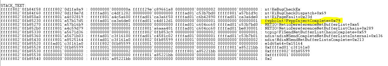 Blue-screen error with "fwpkcln.sys" driver on Windows 10 · Issue #106 · basil00/WinDivert · GitHub