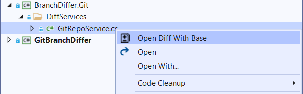 Git Branch Differ - Visual Studio Marketplace
