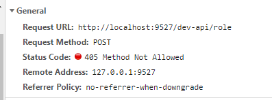 post 请求 会报405 · Issue #2967 · PanJiaChen/vue-element-admin · GitHub