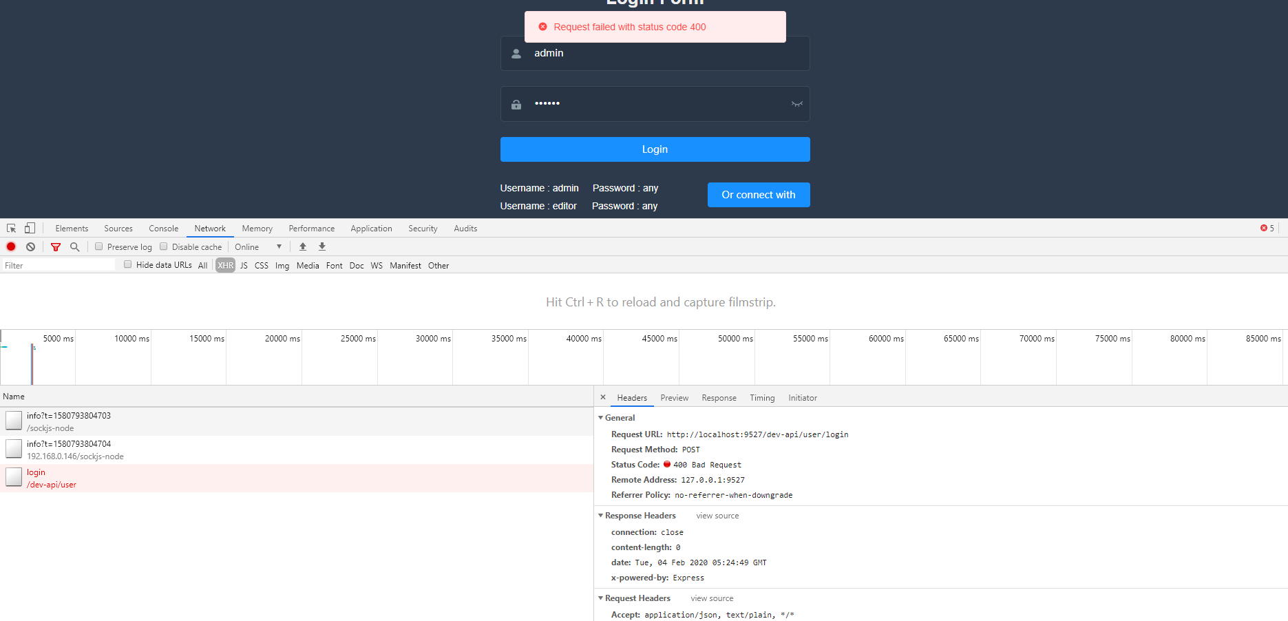 post 请求 会报405 · Issue #2967 · PanJiaChen/vue-element-admin · GitHub