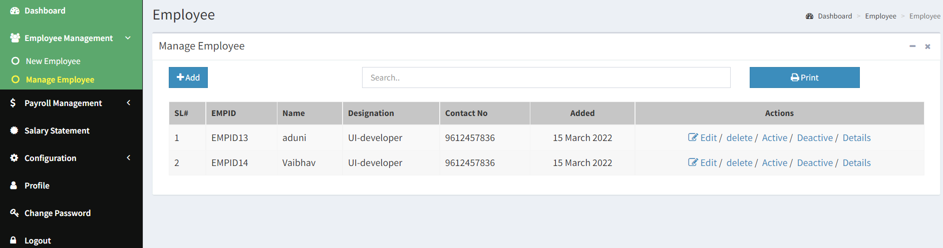 GitHub - ASHoKuni/hrms