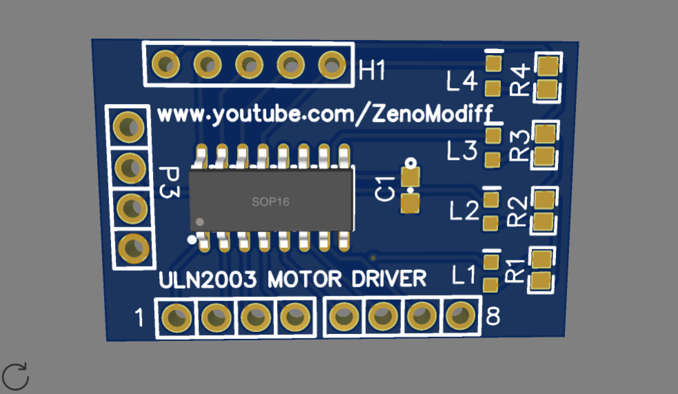 Github Zenomodiff Uln2003 Stepper Motor Driver Zeno Version This Is