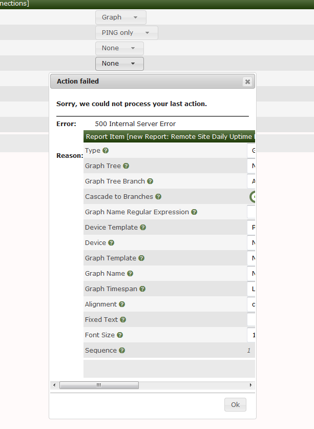 Unable To Add Items Into A Report · Issue 2760 · Cacticacti · Github