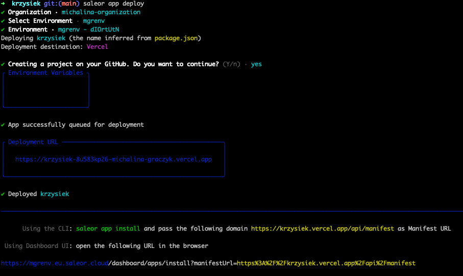 Env variables are empty · Issue #347 · saleor/cli · GitHub