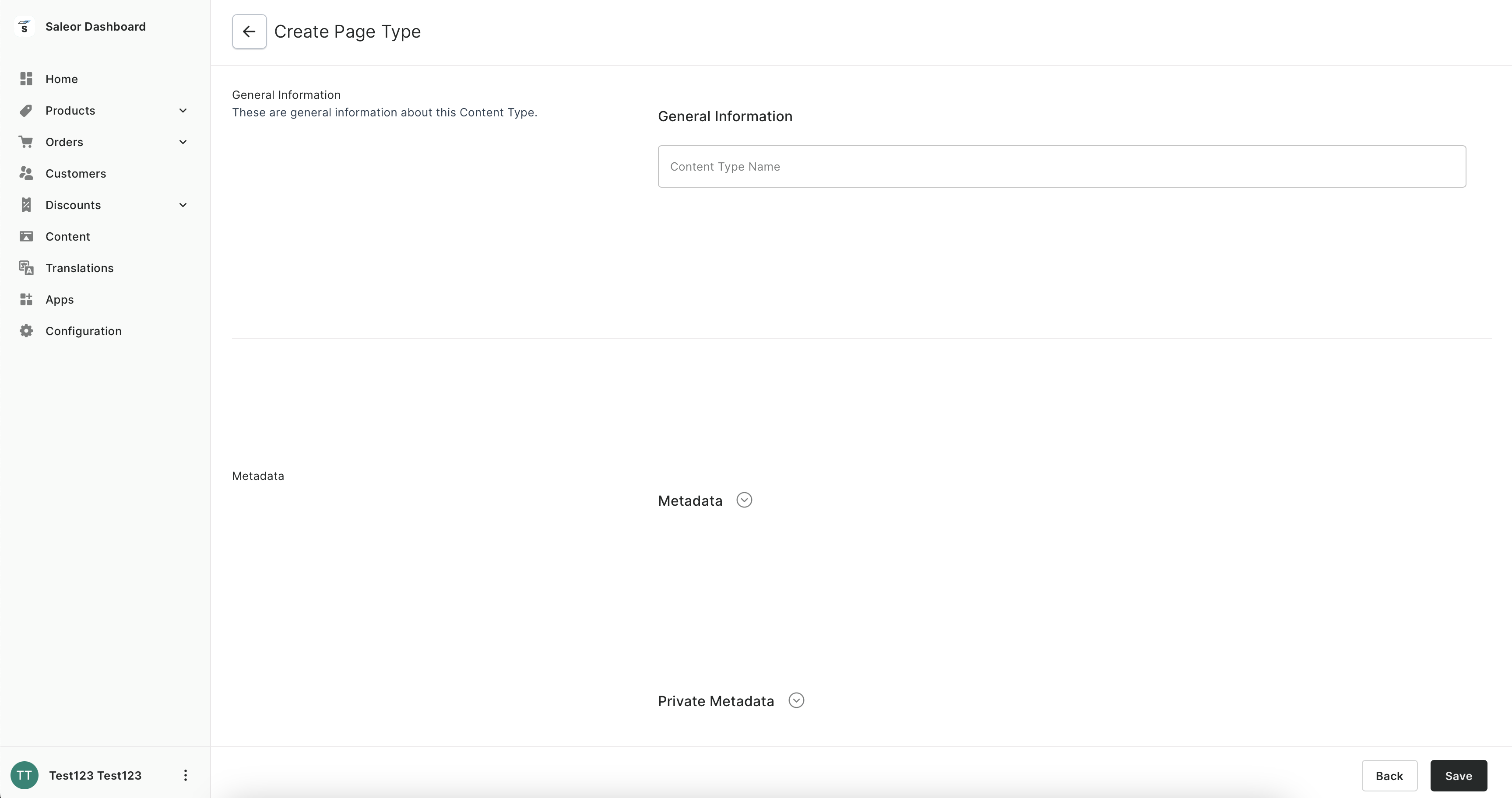 Create Page Type page looks empty · Issue #3336 · saleor/saleor-dashboard · GitHub