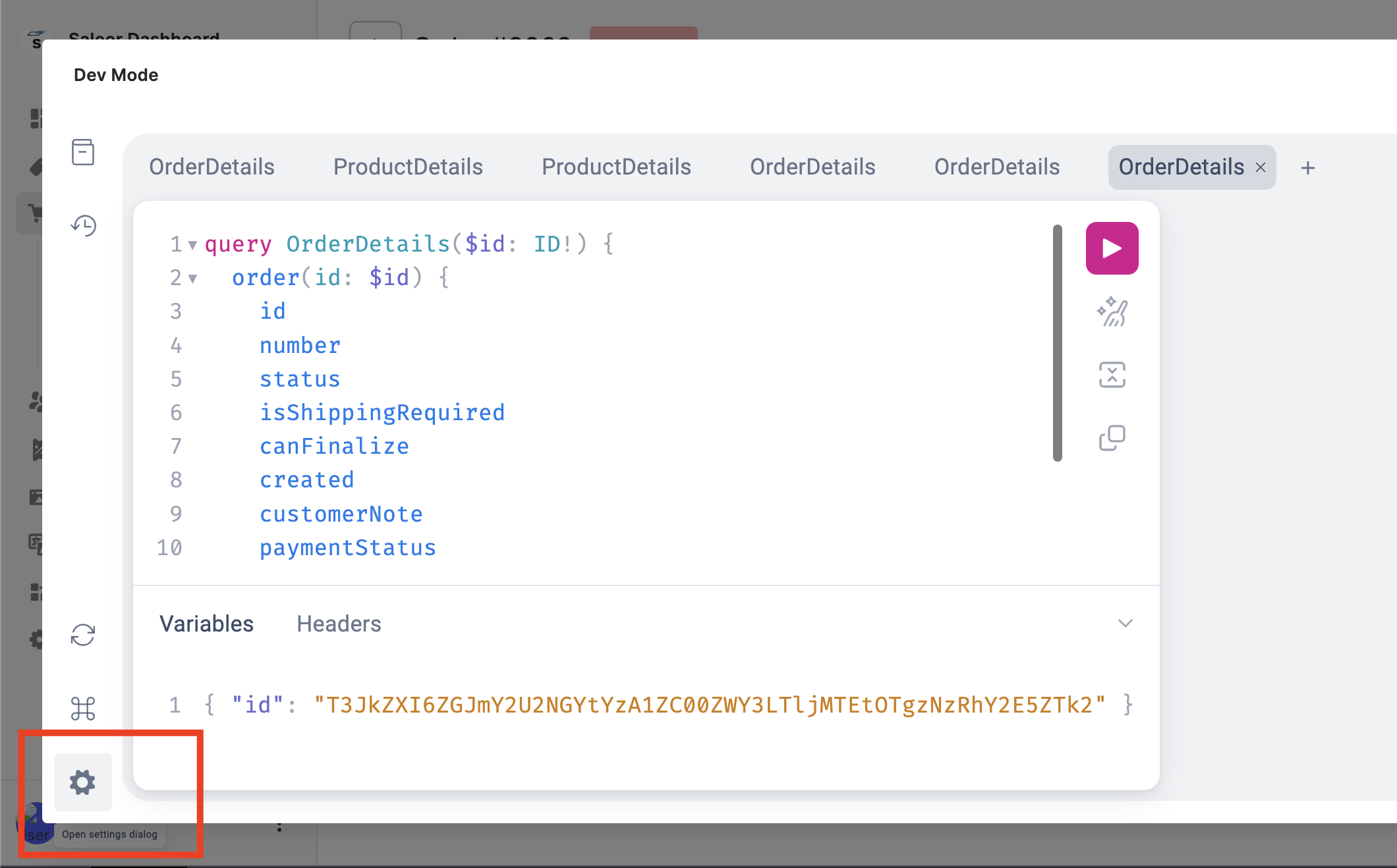 In Graphiql Area Some Details Are Hidden · Issue 3360 · Saleorsaleor Dashboard · Github
