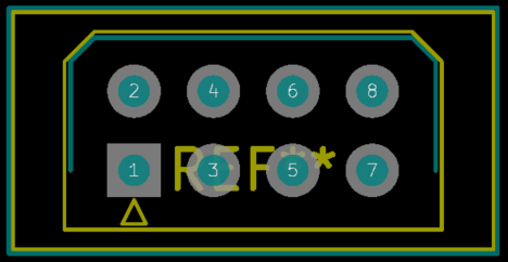 Connector_Harwin.pretty - pin numbering and silk orientation issues ...