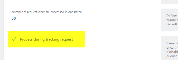 Option Process During Tracking Request Is Ignored · Issue 113 · Matomo Orgplugin 9393