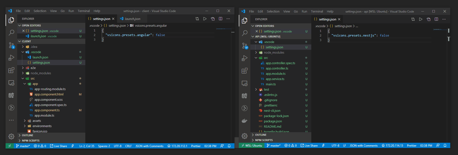 Multi-root config · Issue #1650 · vscode-icons/vscode-icons · GitHub