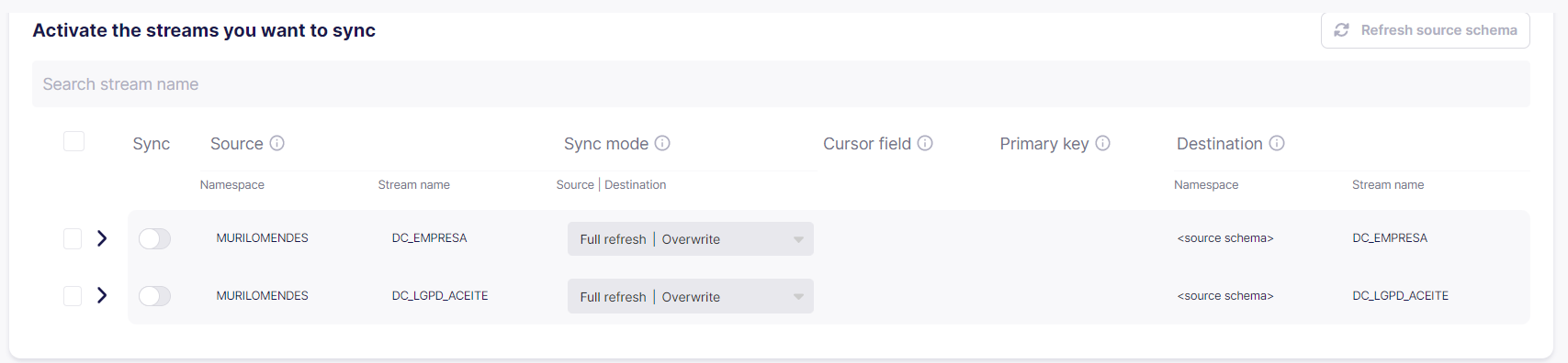 Source Oracle - View tables from another user · Issue #20753 · airbytehq/airbyte · GitHub