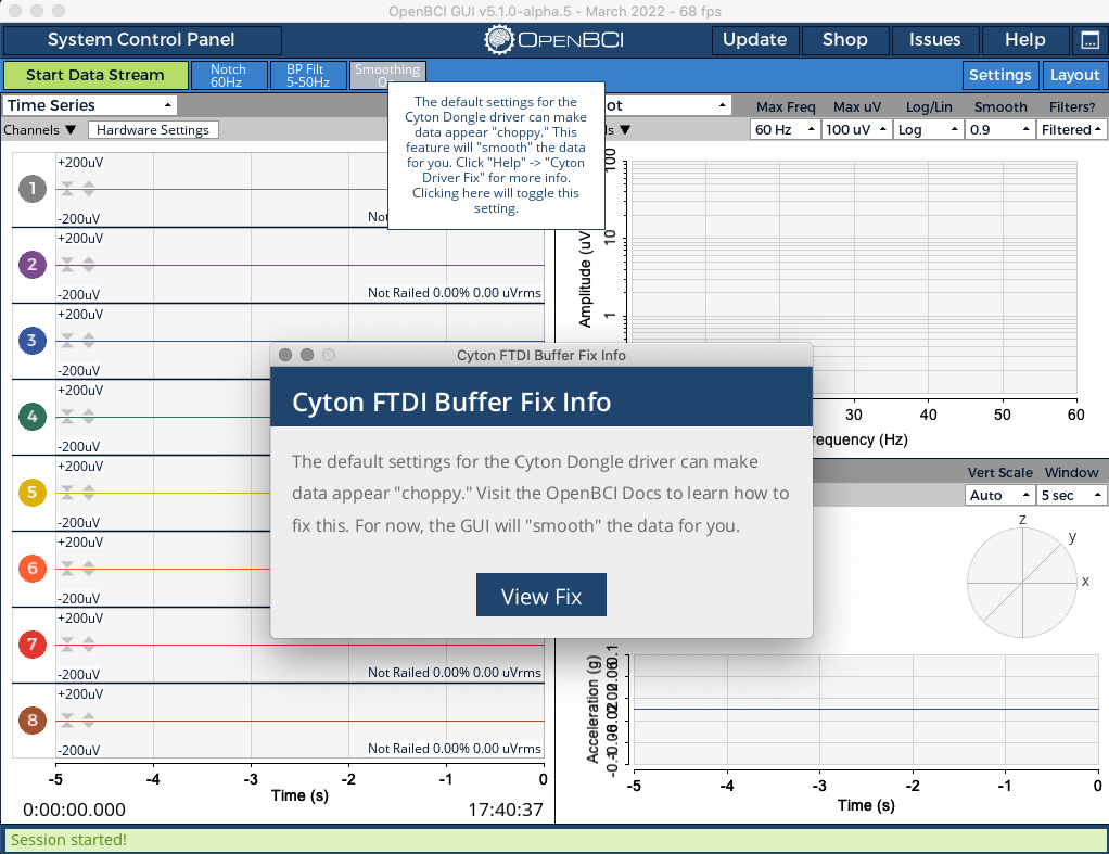 Apply smoothing by default · Issue #1026 · OpenBCI/OpenBCI_GUI · GitHub