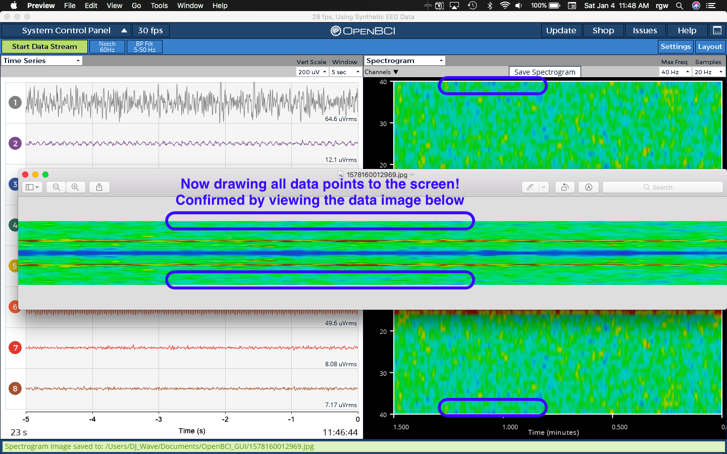 Enhancement: New widget to display L and R spectrogram · Issue #416 · OpenBCI/OpenBCI_GUI · GitHub