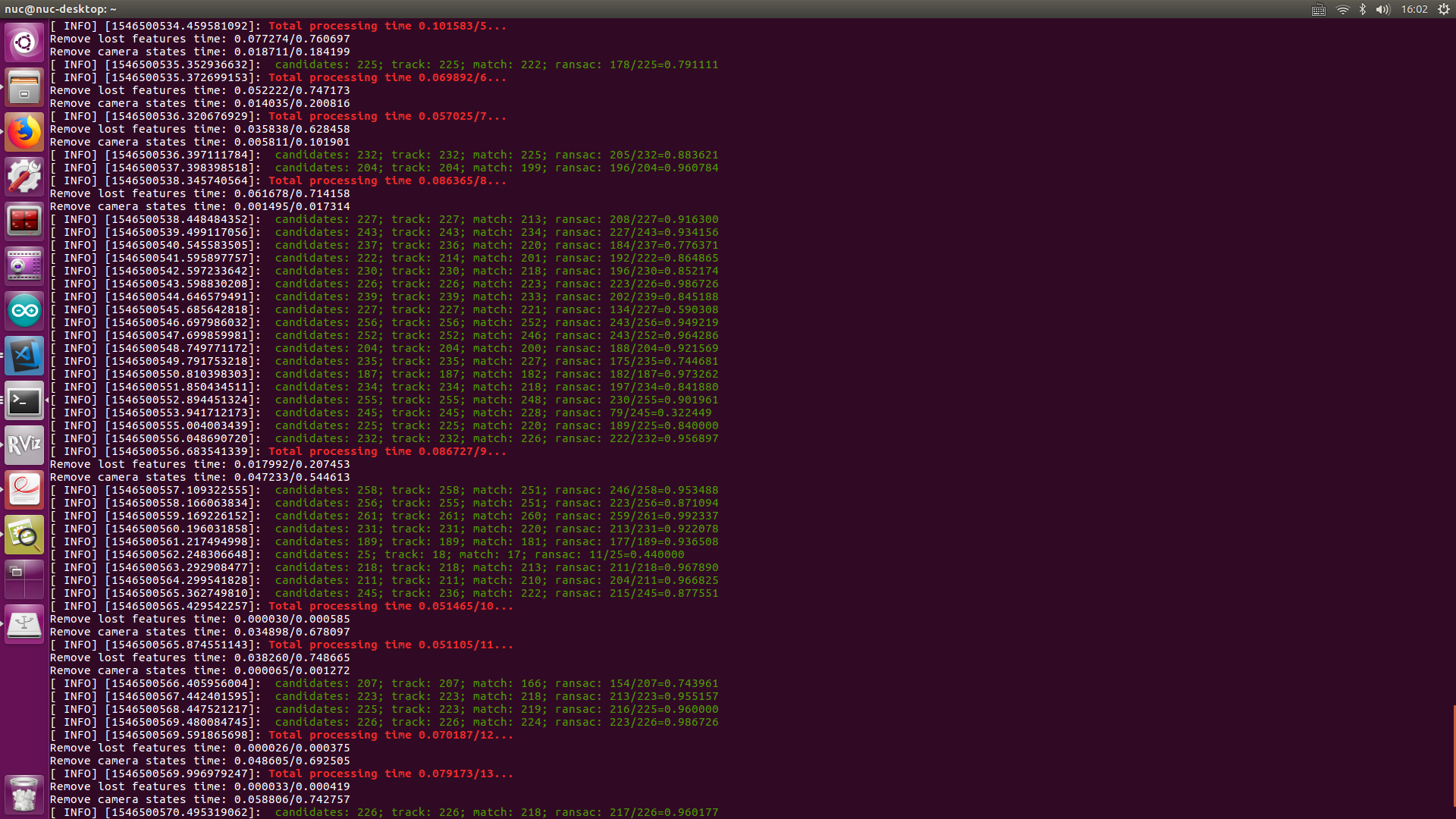 trajectory drifts in flight · Issue #73 · KumarRobotics/msckf_vio · GitHub