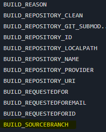 Accessing $[variables['Build.Repository.Name']] not working · Issue #2721 · microsoft/azure ...