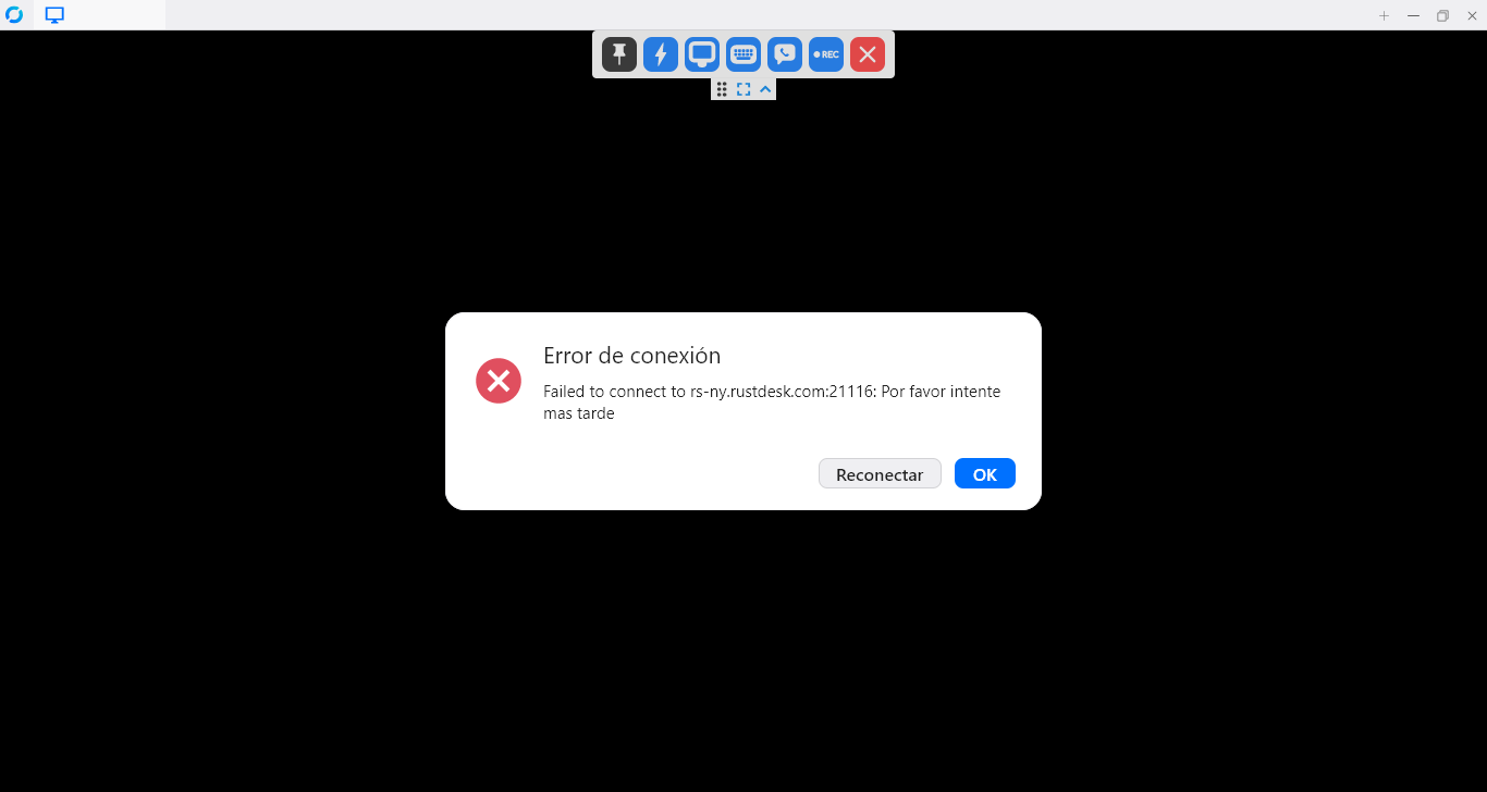 Failed to connect to rs-ny.rustdesk.com:21116 · Issue #5536 · rustdesk/rustdesk · GitHub