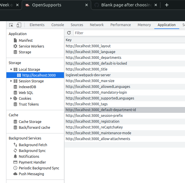 Blank page after choosing the language · Issue #1146 · opensupports/opensupports · GitHub