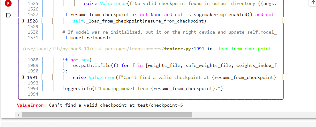 PEFT Models are not resuming from checkpoint as expected. · Issue #24354 · huggingface ...