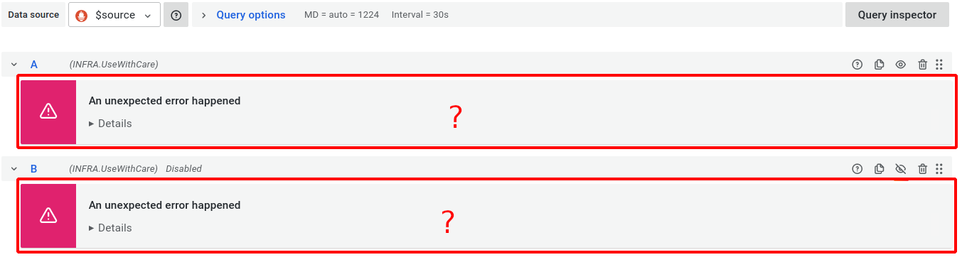 Unable To Fix A Query Within The Query Editor When An Unexpected Error Hapened · Issue 46178