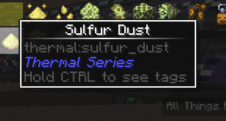 Make thermal Series Sulfur grindable into Mekanism Sulfur dust · Issue #1721 · AllTheMods/ATM-8 ...