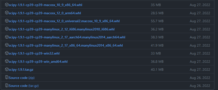 Bug Pip Install Scipy Not Working In Azure Pipelines Gfortran Files Are Not Runnable · Issue
