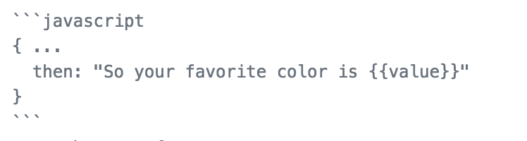 Curly braces in javascript code blocks are treated as templates · Issue ...
