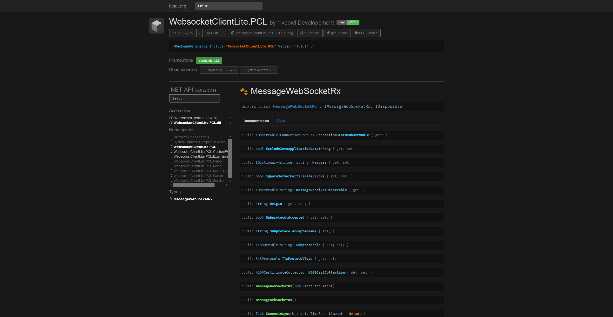 NuGet package versions 7.0.0 and 7.0.1 actually contain version 6.4.0 · Issue #67 · 1iveowl ...