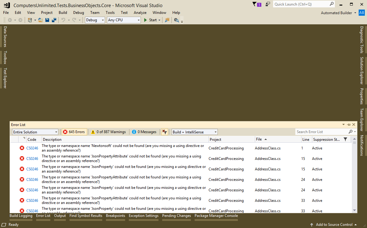 Visual Studio 2017 Package Restore Fails If Build Forced "Too Early" (Race Condition?) · Issue ...