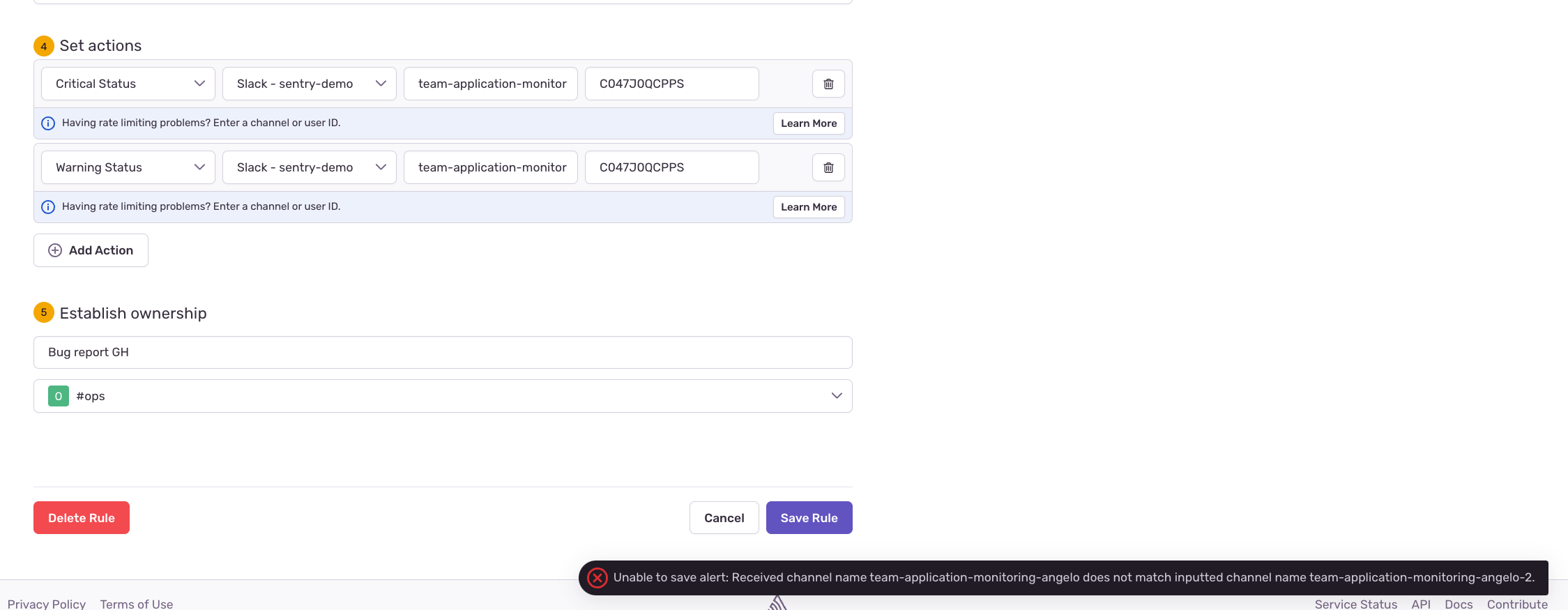 [Alerting] - Clear out slack Channel ID in Alert action when changed · Issue #45209 · getsentry ...